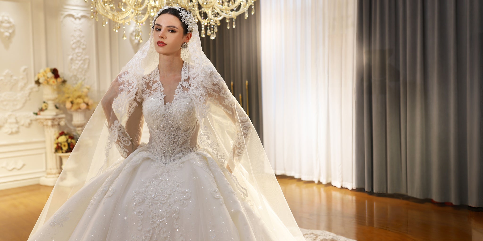Amanda Novias Real Photo Design With Affordable Price Wedding Dress ...
