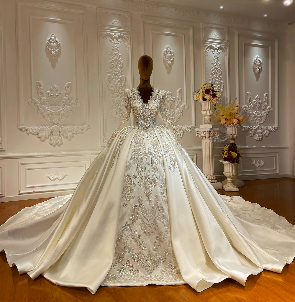 Amanda Novias Real Photo Design With Affordable Price Wedding Dress ...