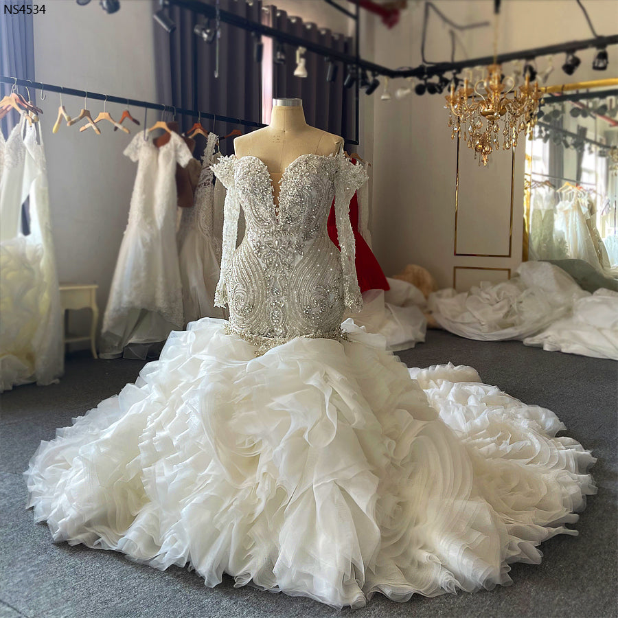 Amanda Novias Real Photo Design With Affordable Price Wedding Dress ...
